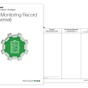 Self-Monitoring Record (Universal) | Psychology Tools