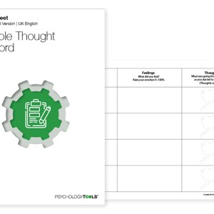 Simple Thought Record | Psychology Tools