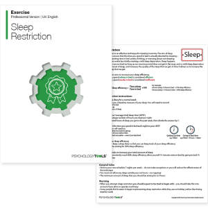 Sleep Restriction | Psychology Tools