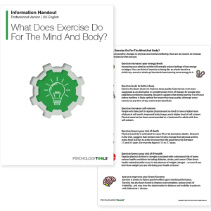 What Does Exercise Do For the Mind And Body? | Psychology Tools