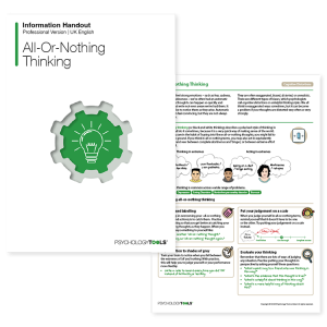 All-Or-Nothing Thinking | Psychology Tools