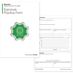 Exposure Practice Form | Psychology Tools