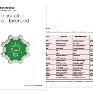 Communication Styles – Extended | Psychology Tools
